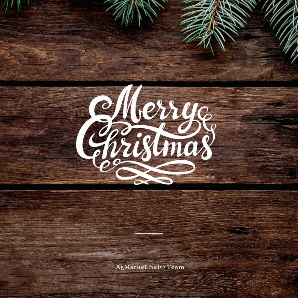 Merry Christmas! - AgMarket.Net®